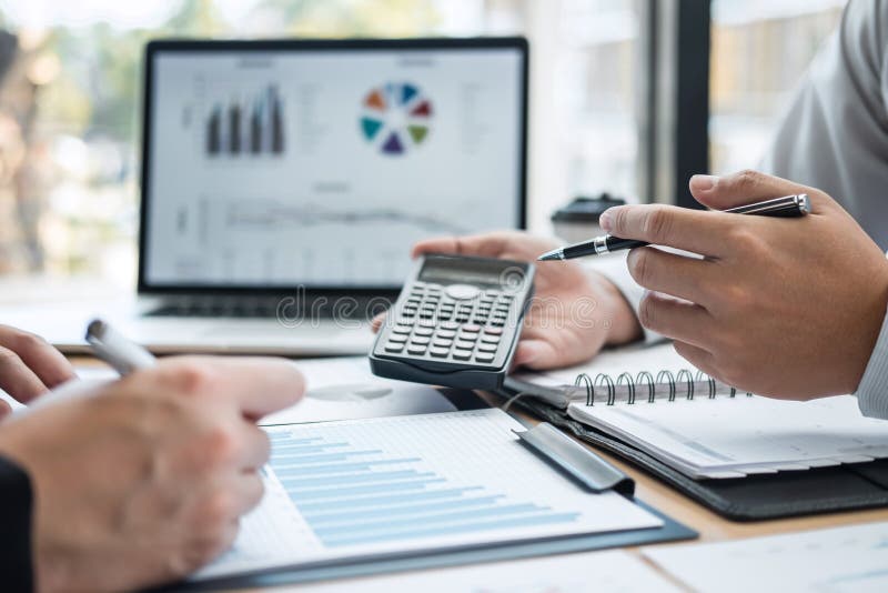 Discussion of Business Teamwork Together, Business Making Conversation ...