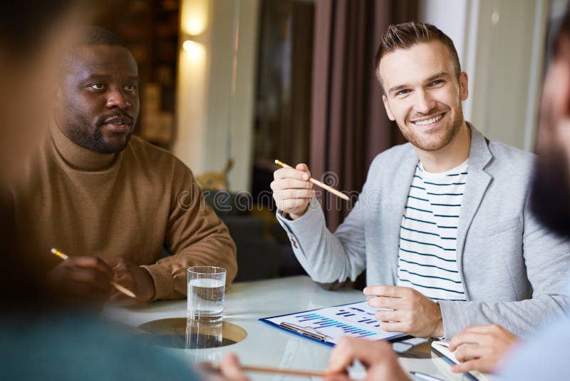 Moment of discussion stock image. Image of discussing - 17371573
