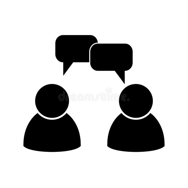 People Talking Two Stock Illustrations – 9,379 People Talking Two Stock ...