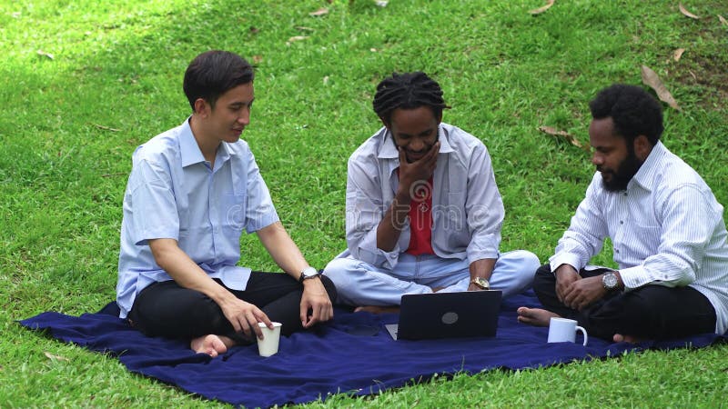 Three People Laughing Up while Facing the Cam Stock Footage - Video of ...