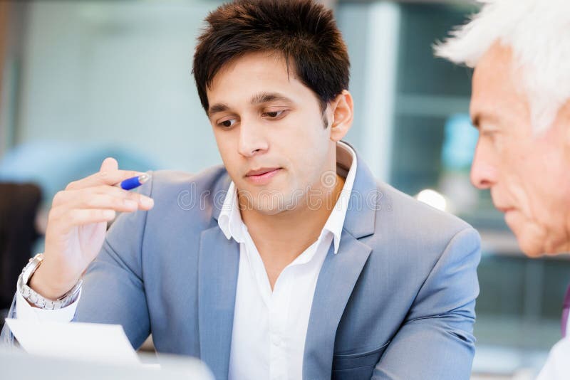 Discussion is the Way To Solution Stock Image - Image of leadership ...