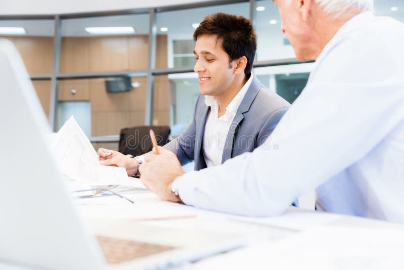 Discussion is the Way To Solution Stock Photo - Image of laptop, modern ...