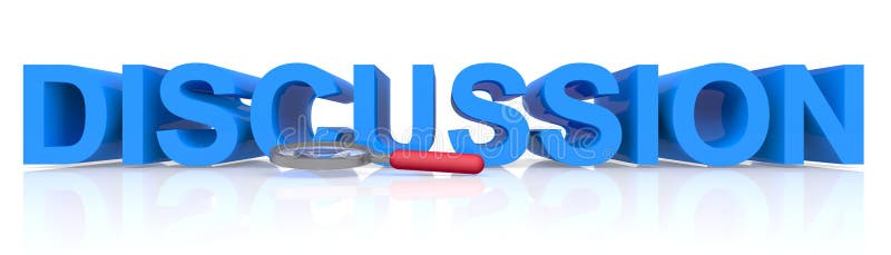 Discussion Word Cloud stock illustration. Illustration of background ...