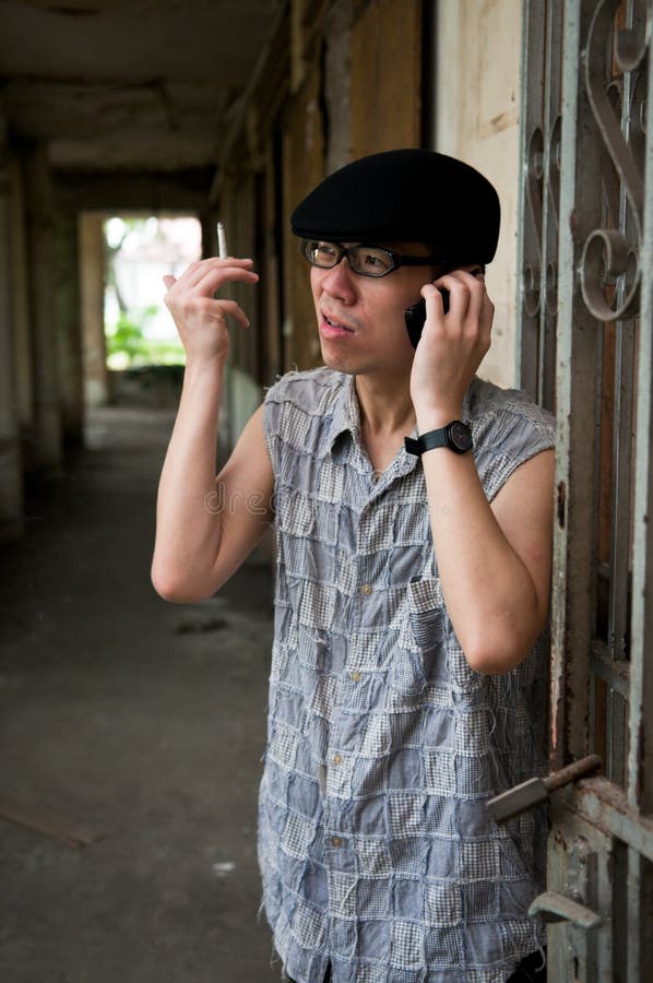 Disdain stock image. Image of cigarette, abandoned, displeasure - 10233771
