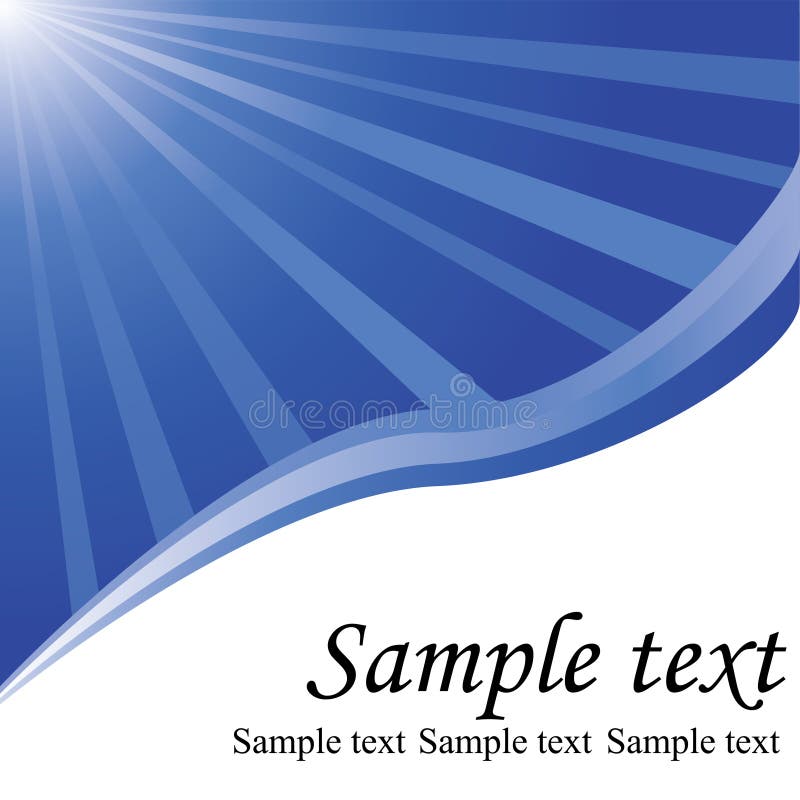 Diseño Abstracto; Sol Y Ondas Ilustración del Vector - Ilustración de ...