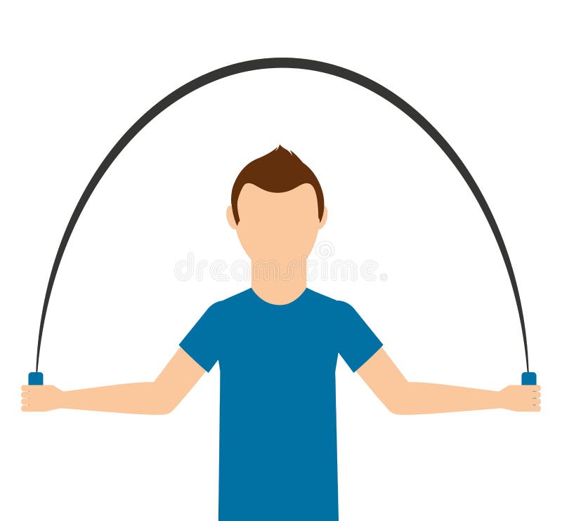 Comba Con Los Iconos Sanos Del Llifestyle Ilustración del Vector ...