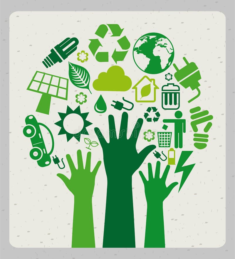 Diseño ambiental ilustración del vector. Ilustración de icono - 42634181