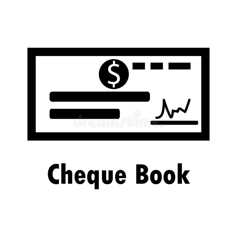 Diseño De Icono De Cheque Bancario Ilustración del Vector - Ilustración ...