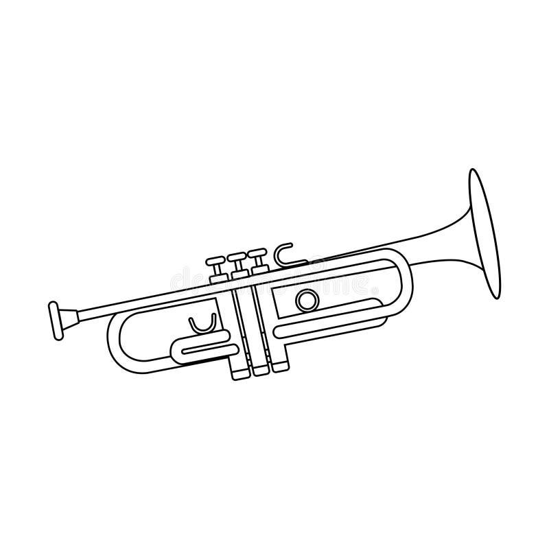 Diseño De Icono De Trompeta Ilustración del Vector - Ilustración de ...