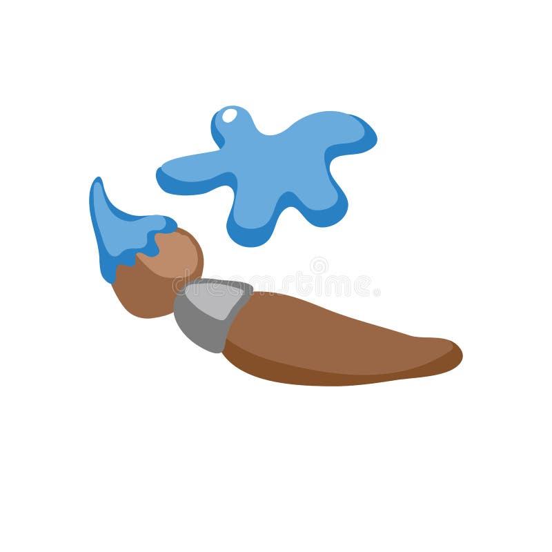 Diseño De La Colección Del Vector De La Brocha Ilustración del Vector ...