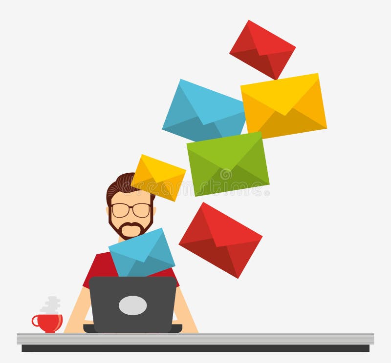 Diseño De La Lengua De Programación Stock de ilustración - Ilustración ...