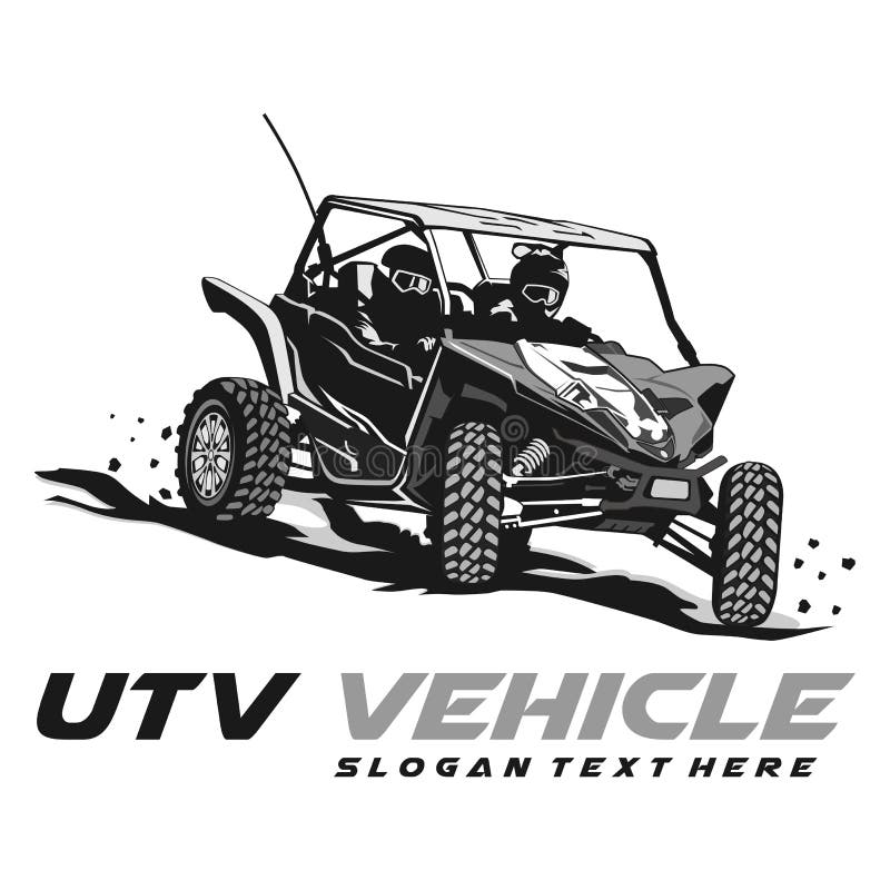 Diseño de logotipo de utv ilustración del vector. Ilustración de ...