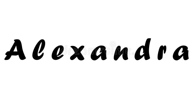 Diseño De Nombre De Texto Simple Stock de ilustración - Ilustración de ...