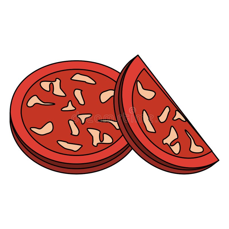 Pepperoni Ilustraciones Stock, Vectores, Y Clipart – (353 Ilustraciones ...