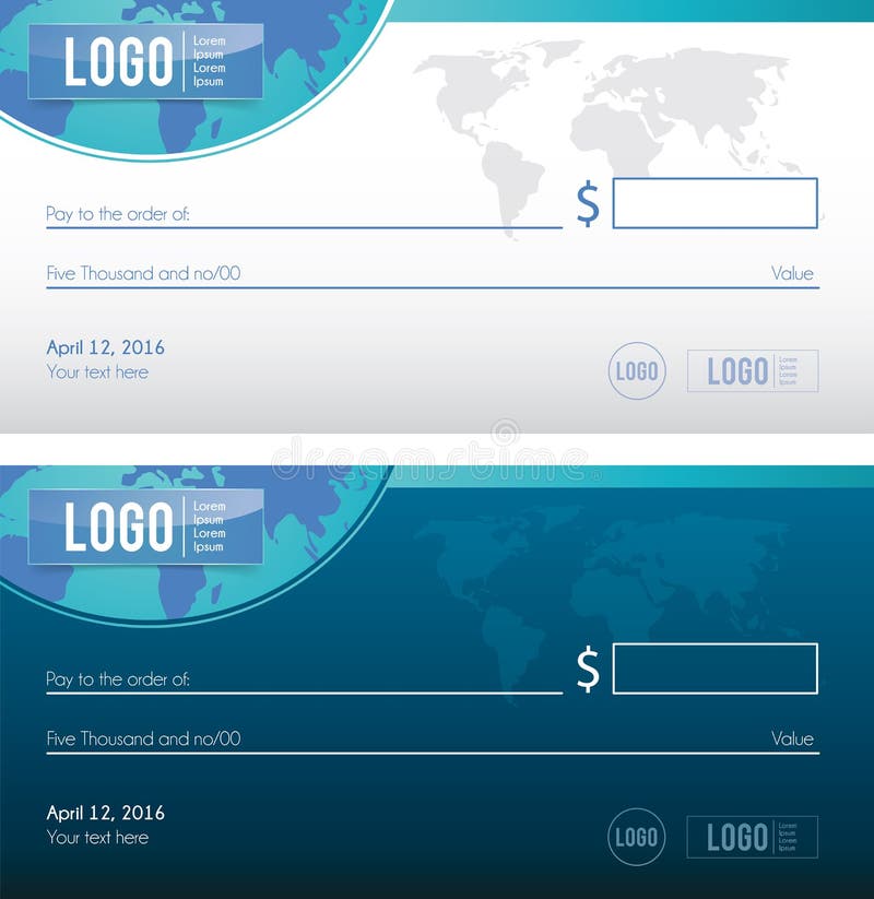 CONTROL De BANCO, Cheque Del Banco - Vector Eps10 Ilustración del ...