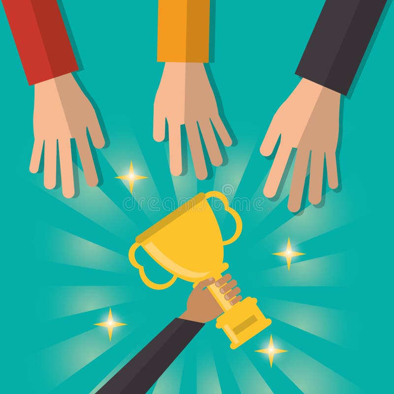 Diseño Del Icono De La Competencia Ilustración del Vector - Ilustración ...