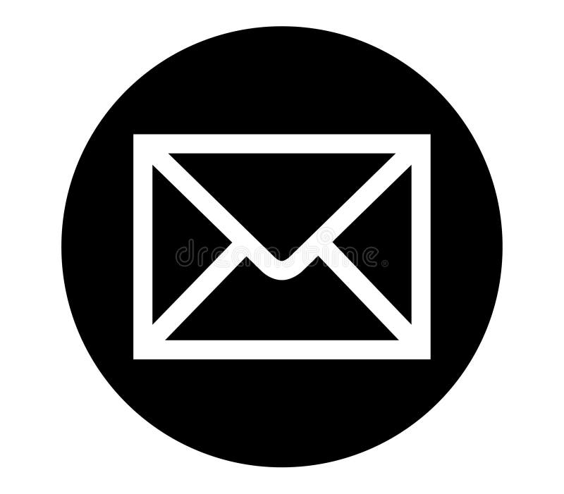 Diseño del icono del email stock de ilustración. Ilustración de ...