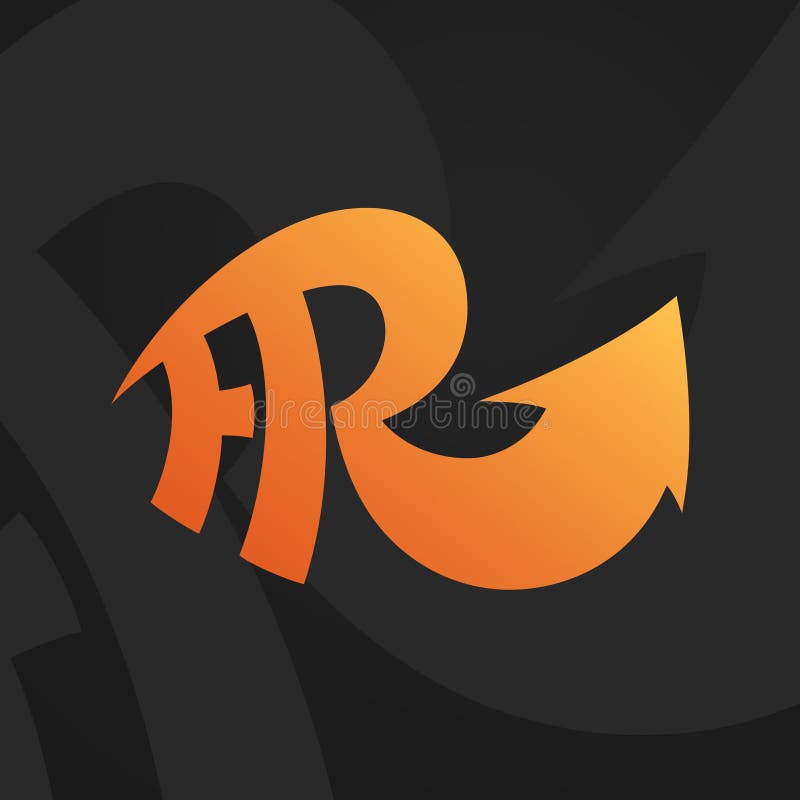 Diseño Del Logotipo Del Vector Del Franco Stock de ilustración ...