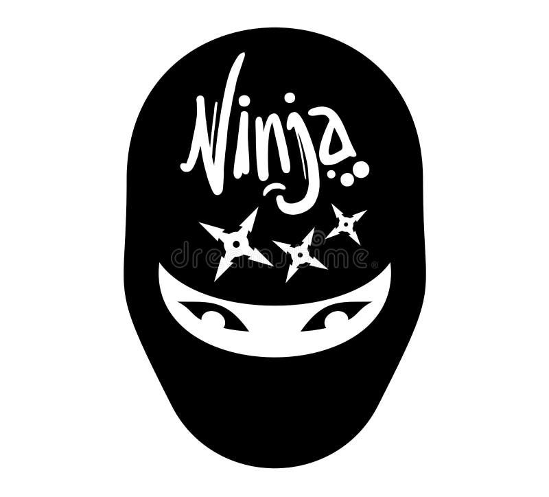 Diseño De Ilustración De Ninja Ilustración del Vector - Ilustración de ...