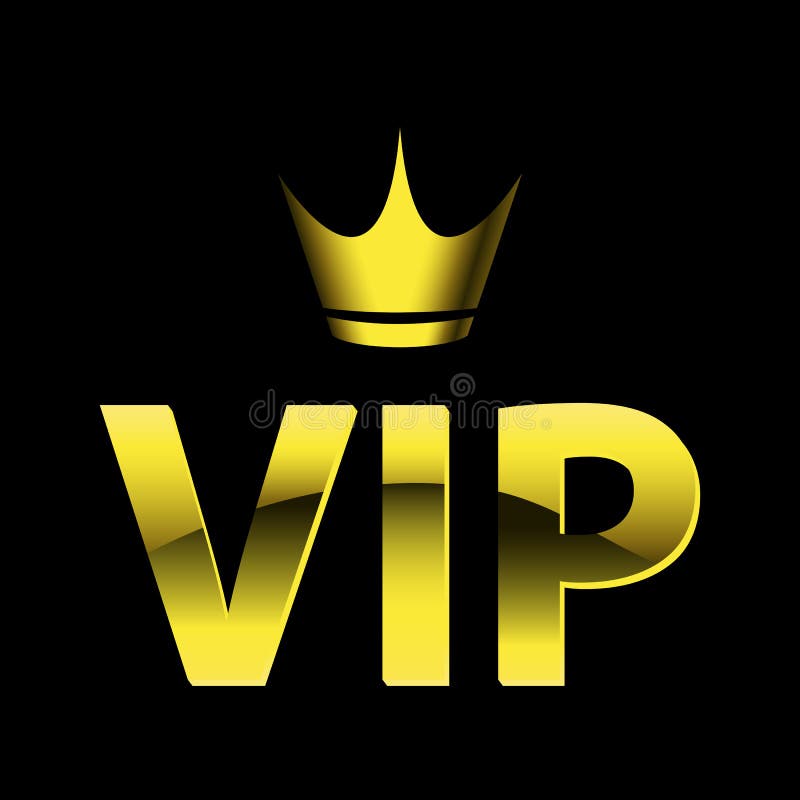Diseño del Vip ilustración del vector. Ilustración de emblema - 32825398