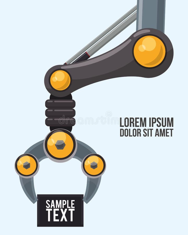 Diseño digital de robots ilustración del vector. Ilustración de ...