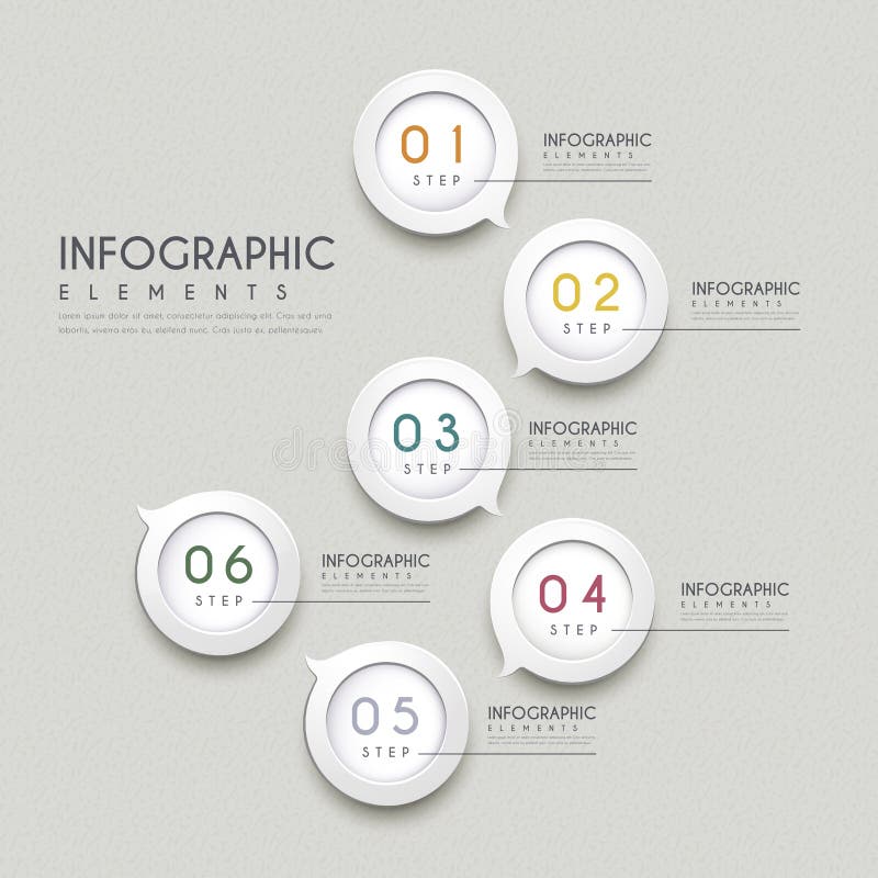 Diseño Infographic De La Simplicidad Stock de ilustración - Ilustración ...