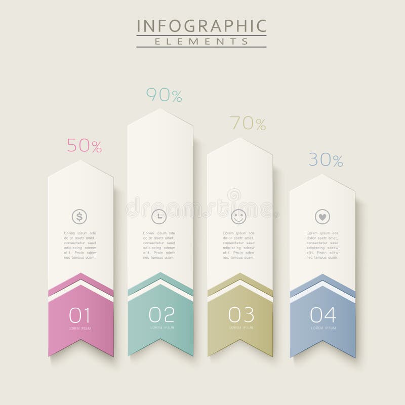 Diseño Infographic De La Simplicidad Stock de ilustración - Ilustración ...