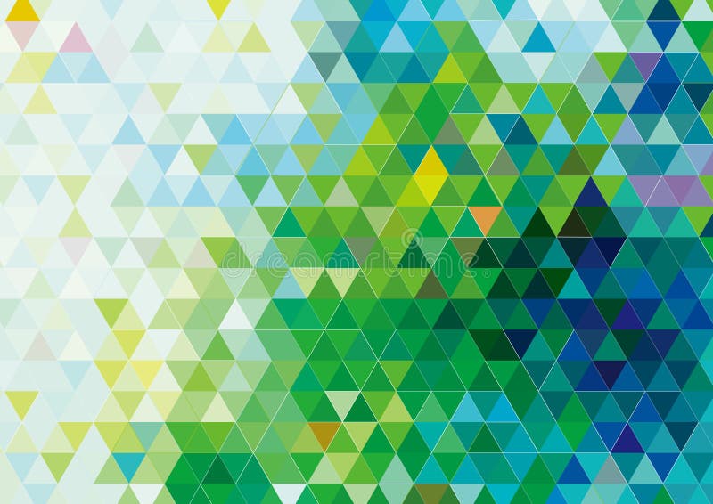 Diseño Triangular Del Fondo Del Modelo Del Vector Ilustración del ...