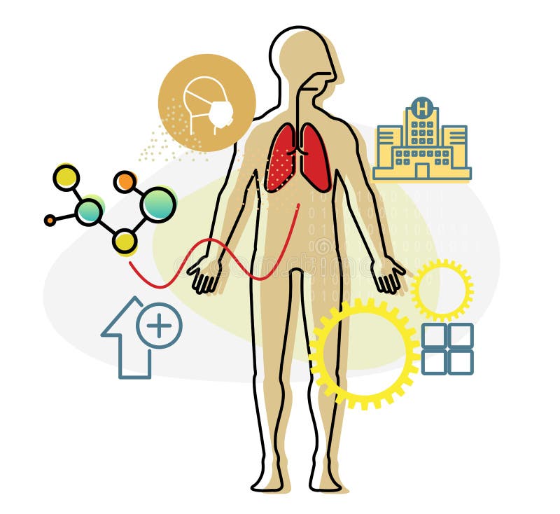 Disease Management stock illustration. Illustration of infection ...