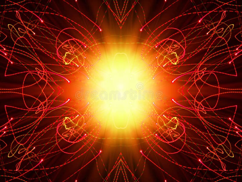 Disegno Astratto Con La Luce Illustrazione di Stock - Illustrazione di ...