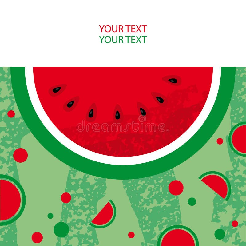 Anguria illustrazione vettoriale. Illustrazione di parte - 30443696