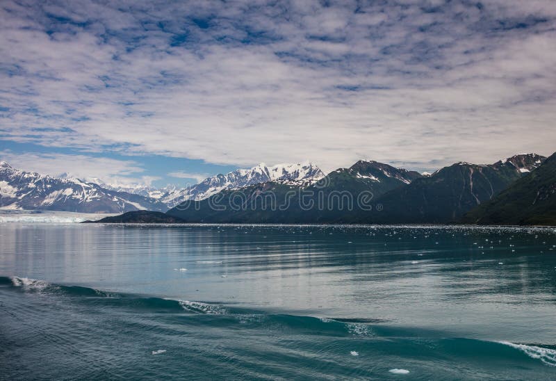 Disenchantment Bay stock photo. Image of stephens, snow - 75981080