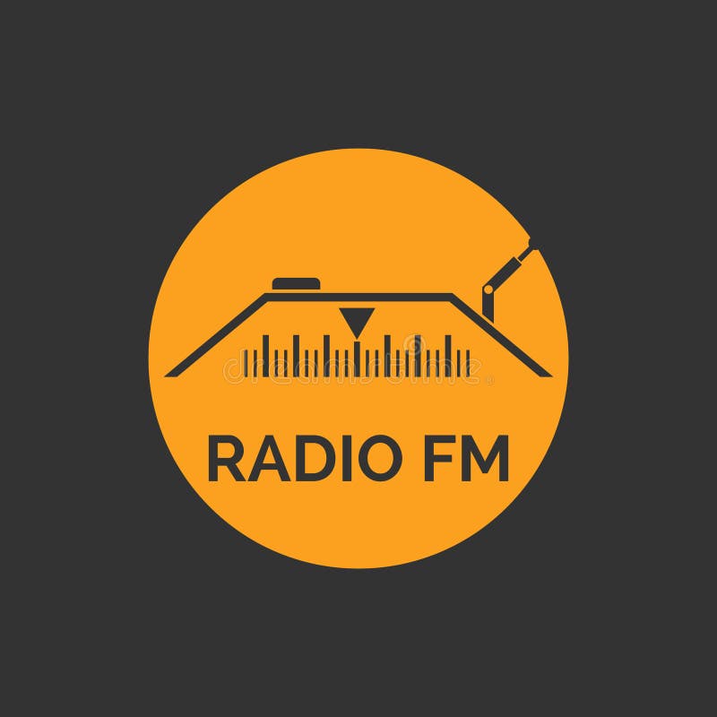 Diseño De Ilustración Vectorial De Icono De Radio Ilustración del Vector - Ilustración de ...