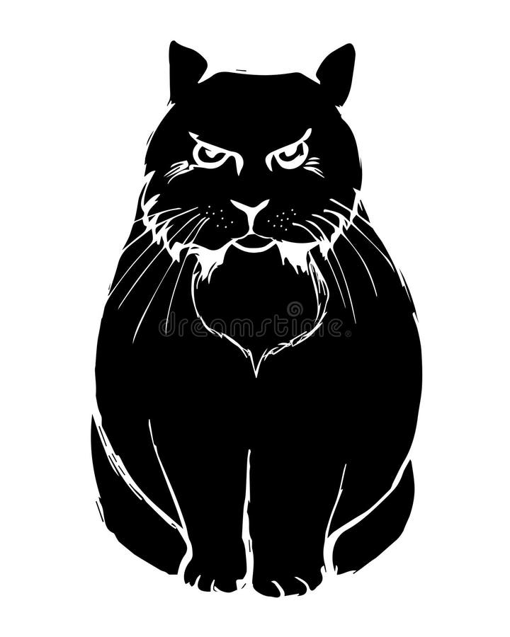 Disgruntled Cat Stock Illustrations – 65 Disgruntled Cat Stock ...