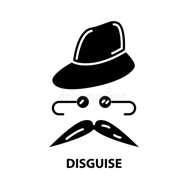 Disguise Icon, Linear Isolated Illustration, Thin Line Vector, Web ...