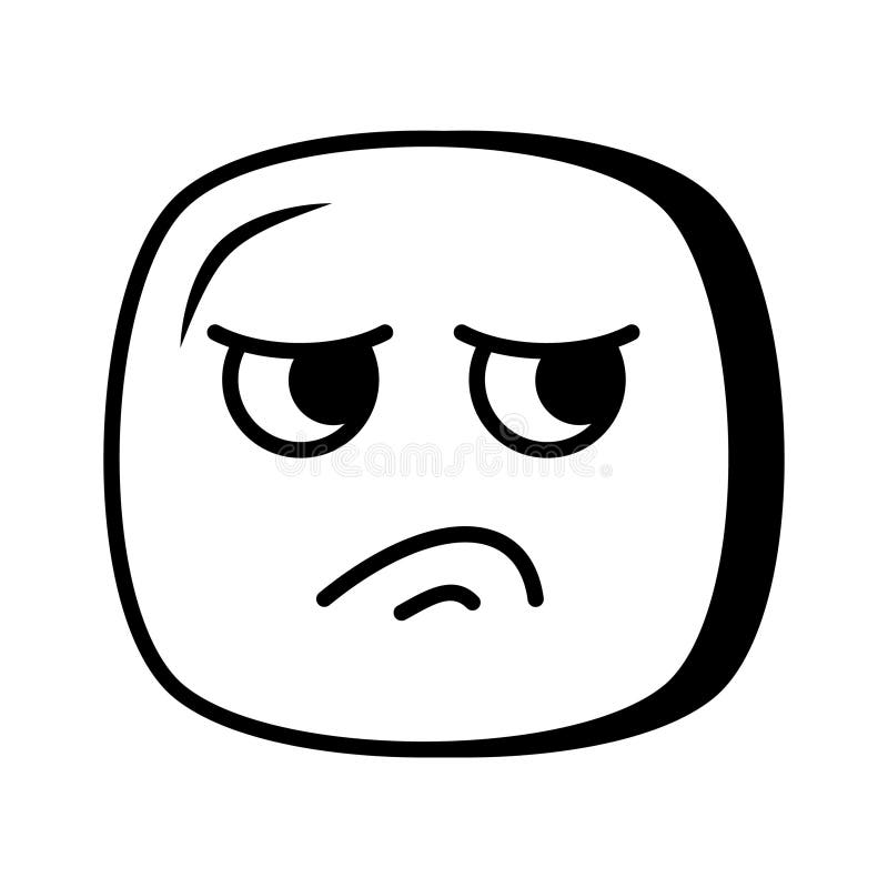 Disgusted Emoji Vector Design, Customizable Unique Vector Stock Vector ...