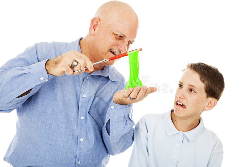 Disgusted by Science stock image. Image of science, student - 13854427