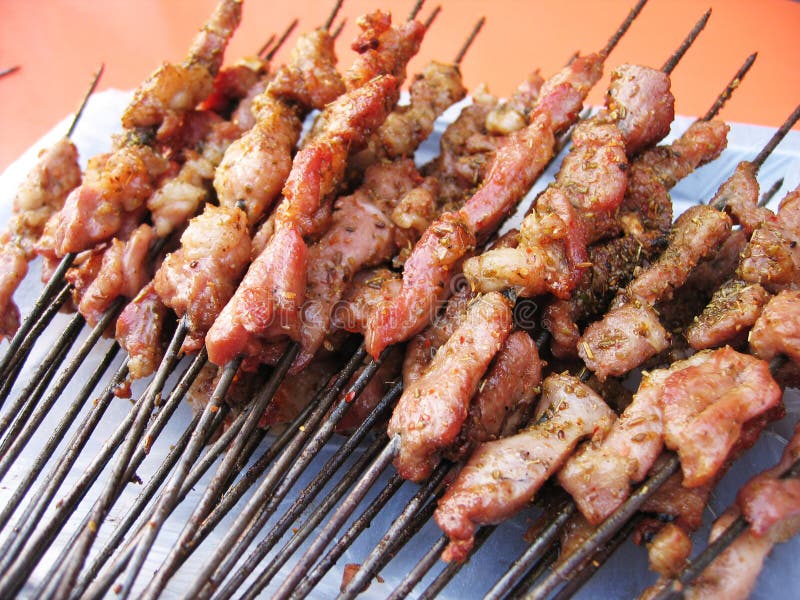 Chinese Snacks, Chicken Heart Stock Image - Image of dish, animal: 24043541