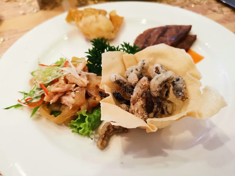 Fried eel stock photo. Image of fried, jelly, fish, crispy - 134320122