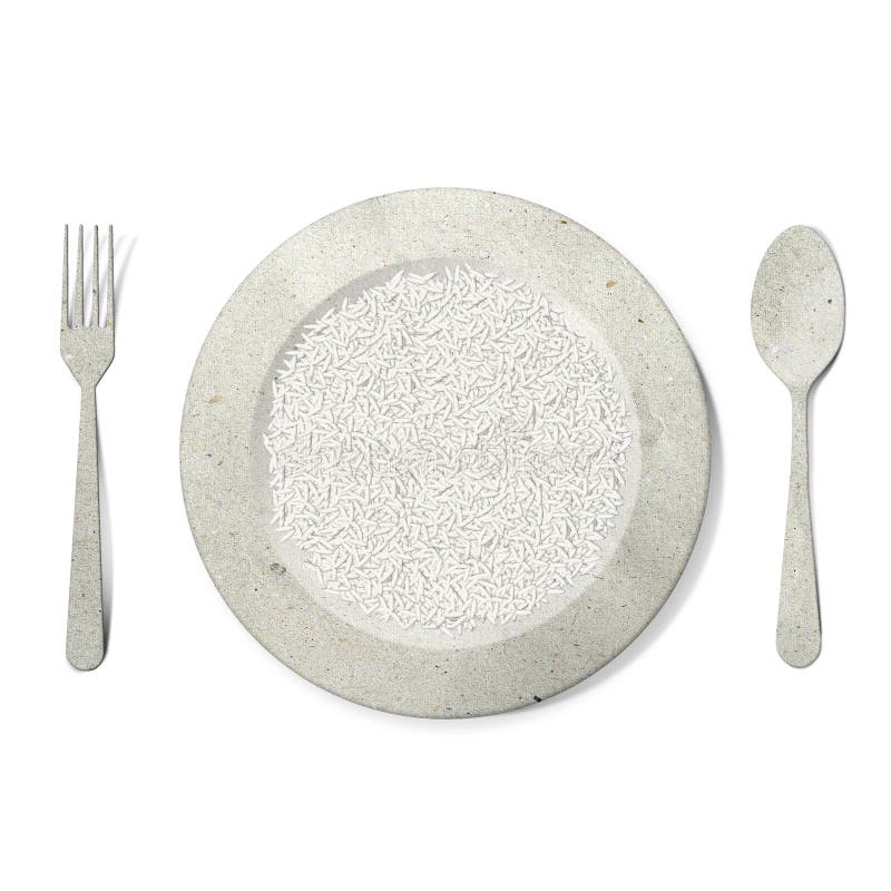 Dish fork and spoon stock photo. Image of knife, dining - 18993194