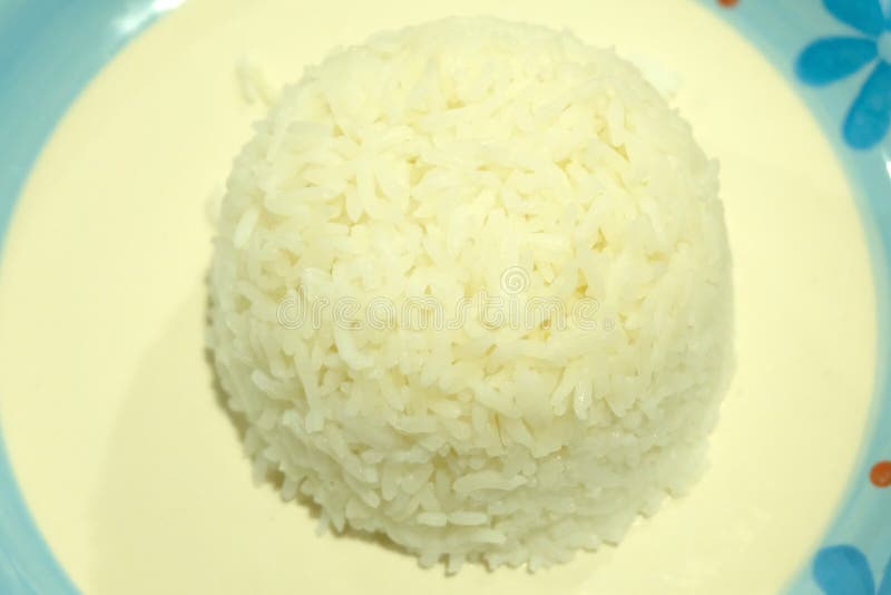 Dish full of rice close up stock photo. Image of traditional - 196380908