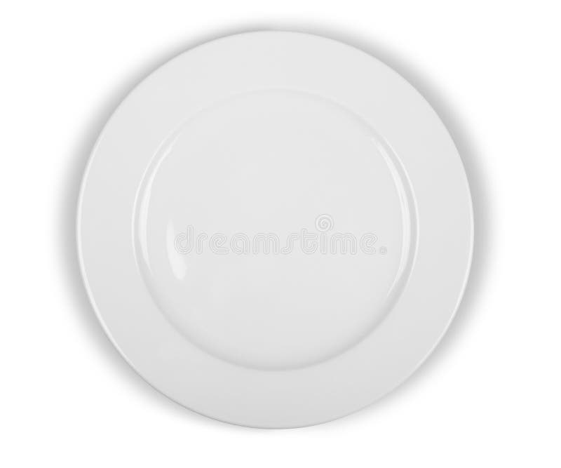 Plate stock photo. Image of blank, path, platter, isolated - 118159548