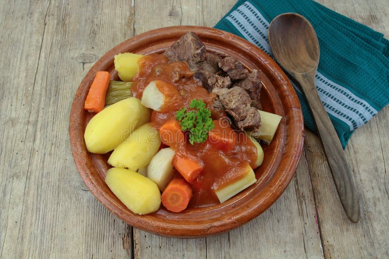 Dish of Pot Au Feu with Beef Stock Image - Image of broth, vegetable ...
