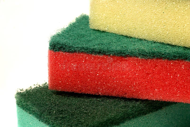 Dish sponges stock image. Image of dishwashing, wash, clean - 592821