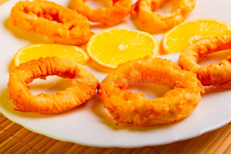 Dish of squid stock photo. Image of italian, nugget, dinner - 35940102
