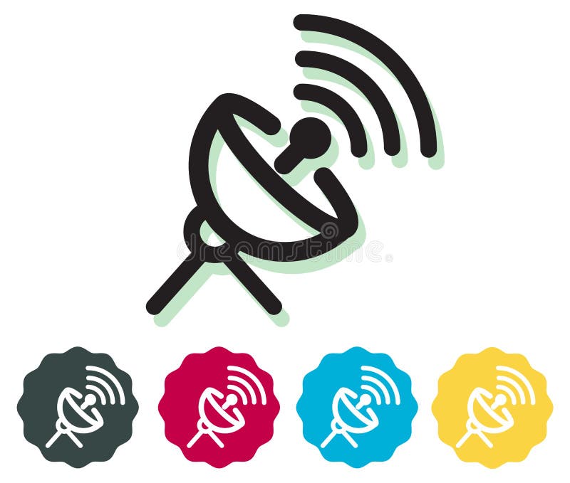 Dish Tv Icon Stock Illustrations – 2,290 Dish Tv Icon Stock ...
