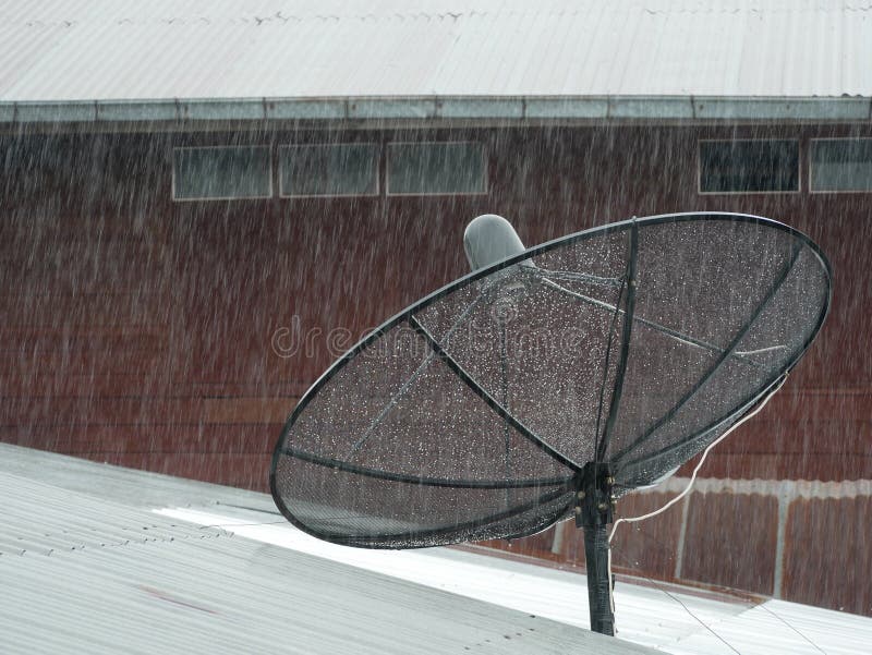 Dish TV stock photo. Image of global, equipment, receiver - 200124366