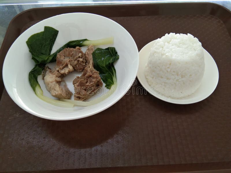 Dish stock photo. Image of ulam, rice, delicious, victuals - 158538308