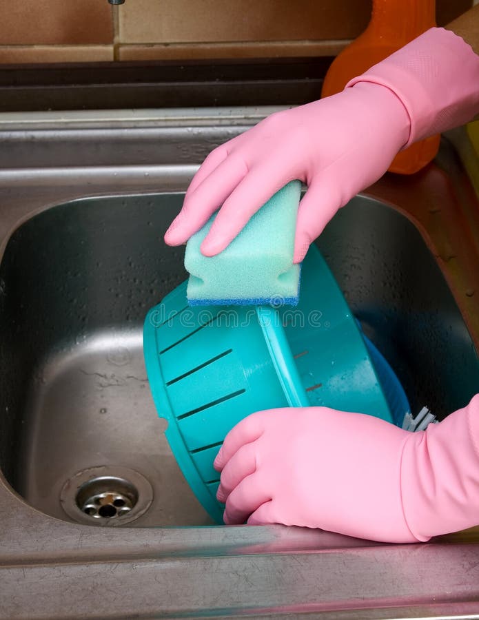 Dish washing stock photo. Image of home, dishes, dish - 6361290
