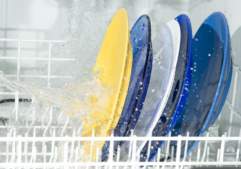 Dish-washing machine stock image. Image of glass, cleaning - 10900117